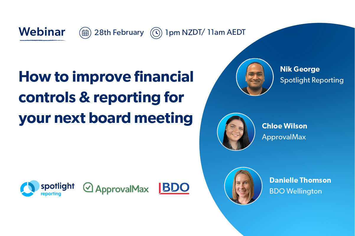 Recorded Webinars | Spotlight Reporting